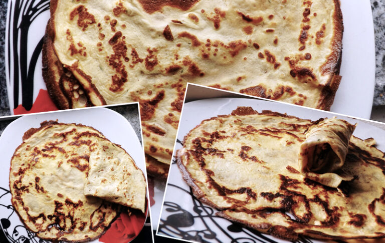 Crepe Style Pancakes - Best Thin Pancakes Recipe